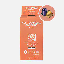 Coffee Capsules Pods Recycling Box - RECAPP