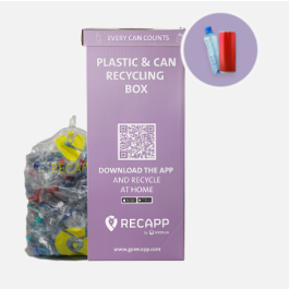 Plastic bottles & cans Subscription - RECAPP